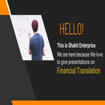 A guide to Financial Translation | PPTX