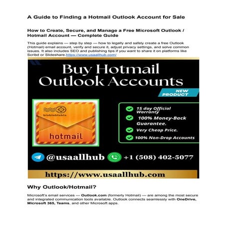 Finder Guide to Buying a Hotmail Outlook Account.pdf