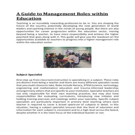 School Prefect Leadership Guide | PDF