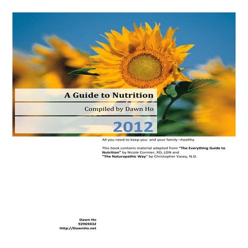 Power of cellular nutrition | PDF