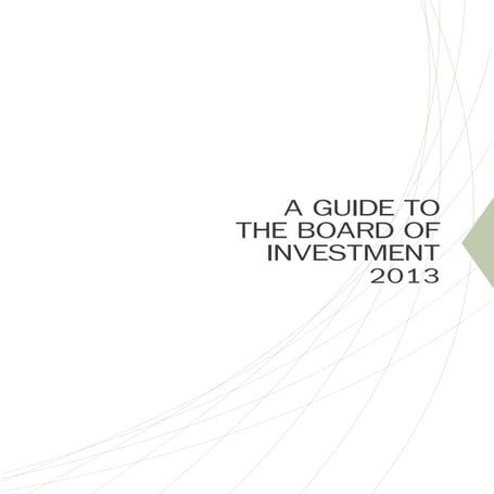 Investment Promotion Guide (2025 Edition) | PDF