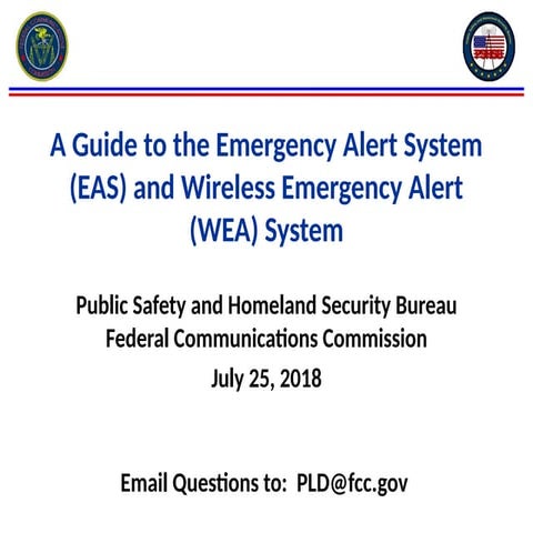 A Guide To The Emergency Alert System (EAS) And Wireless Emergency ...