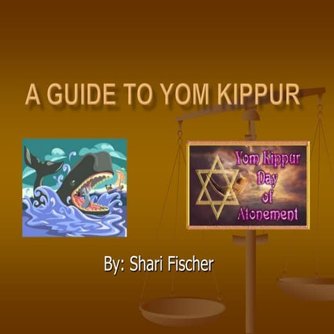 A guide to yom kippur | PPT