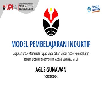 Agus_MODEL PEMBELAJARAN induktif untuk siswa smp.pdf
