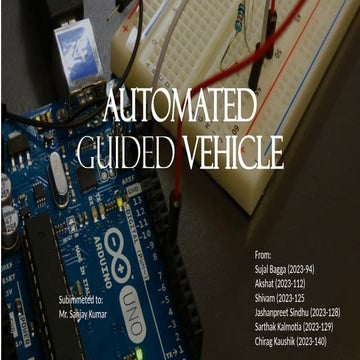 Automated Guided Vehicle (AGV) System for Efficient Industrial Material ...