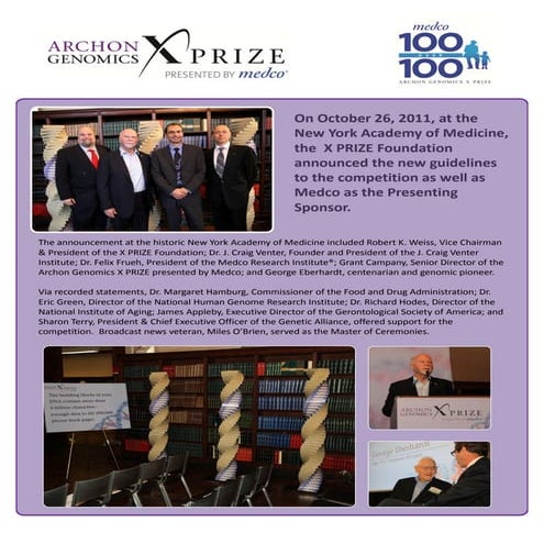 Archon Genomics X PRIZE | PDF