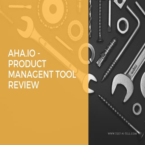 Aha.io - product managent tool review - Test-n-Tell.com