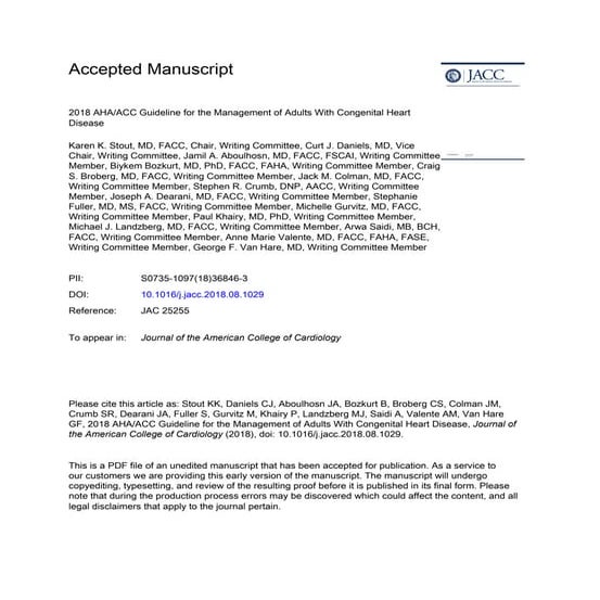 Aha Acc Guidelines Pdf