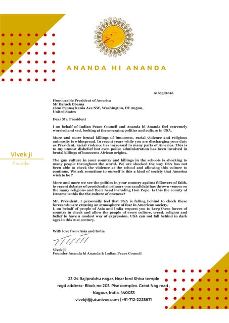 Endorsement Letter | PDF