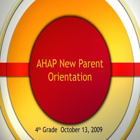 Ahap Open House | PPT