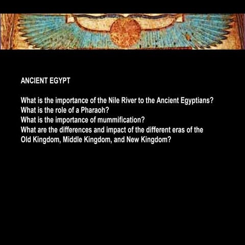 AH Ch 5 Egypt | PPT