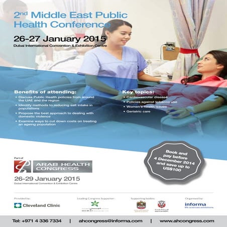 2nd Middle East Public Health Conference | PDF