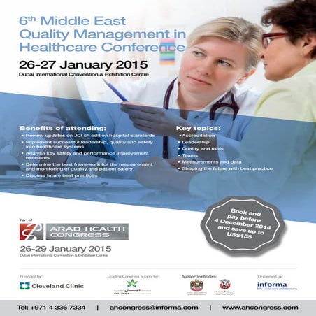 6th Middle East Quality Management Conference | PDF