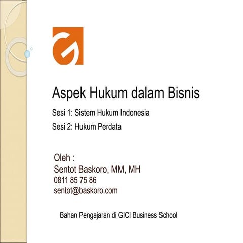 Ahde sesi 1-2 sistem hk | PPT