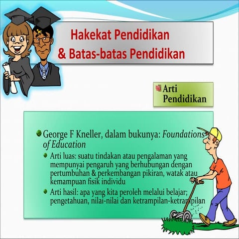 Definisi pendidikan Menurut Ahli | PPTX