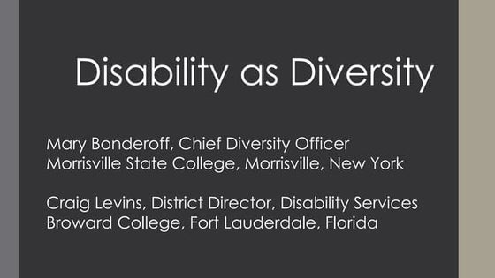 Chapter 4 - FINAL Promoting Inclusive Culture.ppt | Education