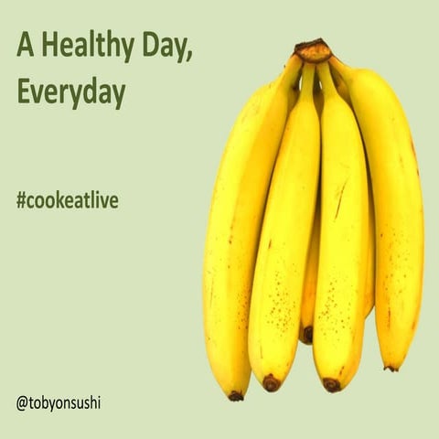 A healthy day everyday | PPTX