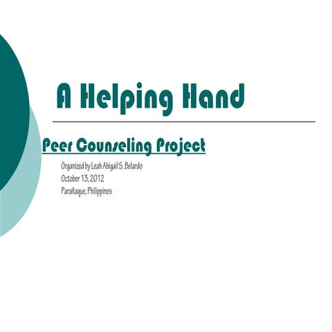 A helping hand | PPT