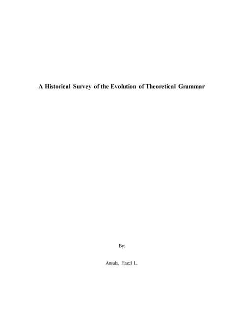 Lecture 1 introduction to syntax | PDF