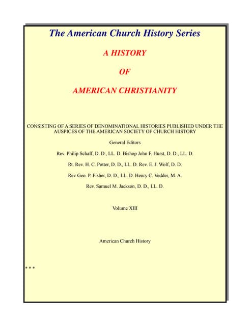 Models of the Church: Catholicism in America | PPT
