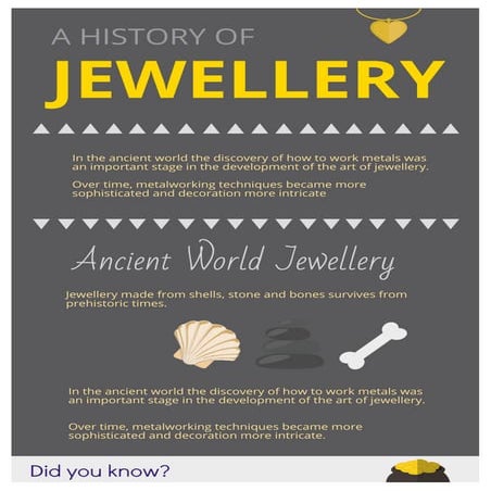 A History Of Jewellery | PDF