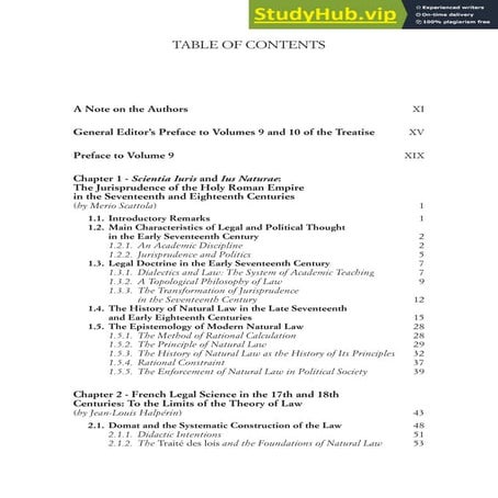 A History Of The Philosophy Of Law In The Civil Law World (1600-1900) | PDF