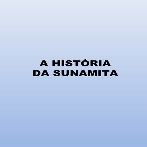 A história da sunamita | PPT