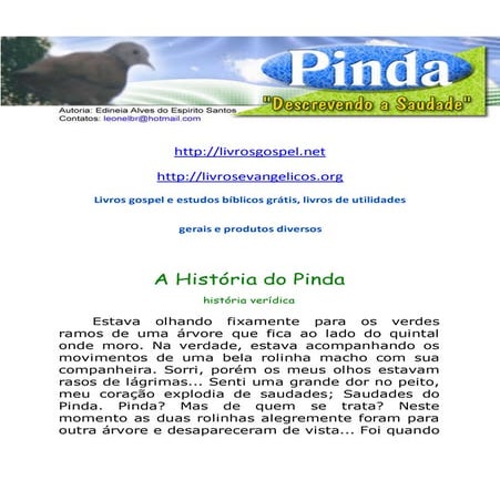 A história do pinda | PDF
