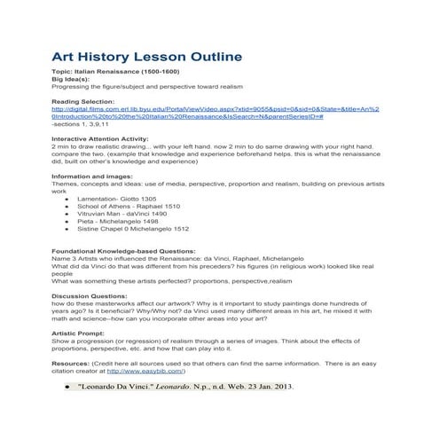 Italian Renaissance | PDF