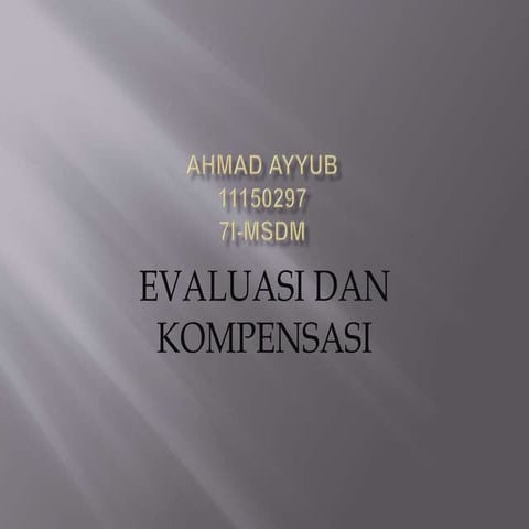 Ahmad ayyub | PPTX