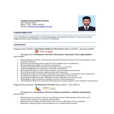 Ahmad cv | PDF