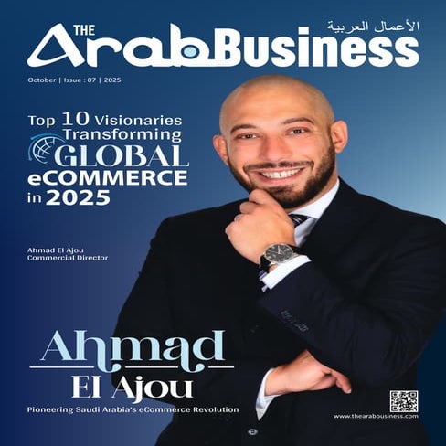 Ahmad El Ajou - Top 10 Visionaries Transforming Global eCommerce in ...