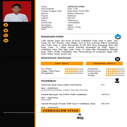Ahmad jamil cv | DOCX
