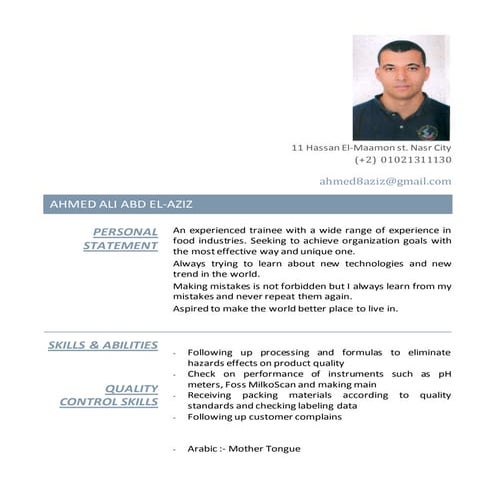 Ahmed ali-c.v (1) | DOCX