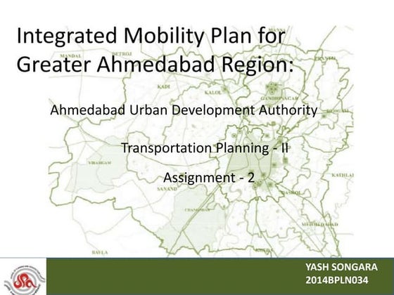 Gandhinagar town planning and master plan study | PDF | Developmental ...