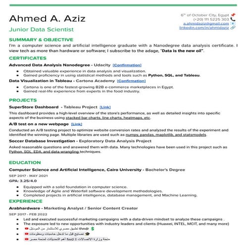 Ahmed Aziz - Resume - Data Scientist.pdf
