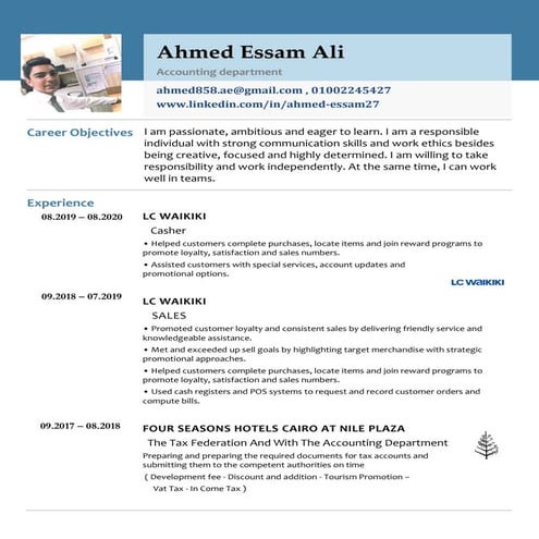 Ahmed Essam CV | PDF