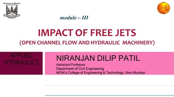 Mechanical Engineering-Fluid mechanics-impact of jets | PDF | Physics ...