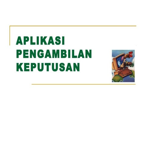 Ahp+&+aplikasi | PPT