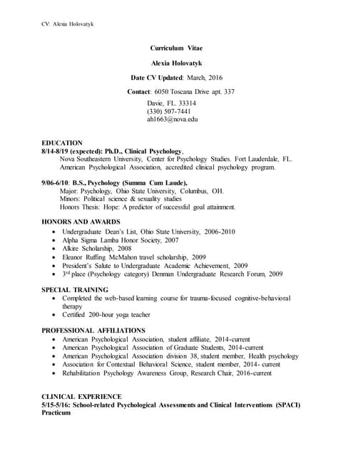 CV_Timo | DOCX | Medical Health