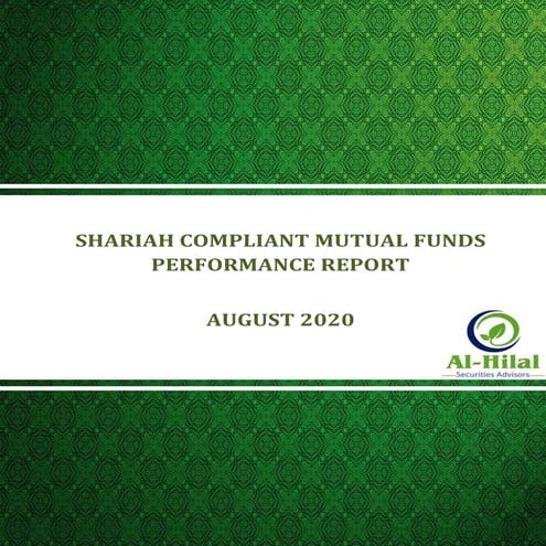 AHSA Mutual fund Performance Report August 2020 | PDF | Mutual Funds ...