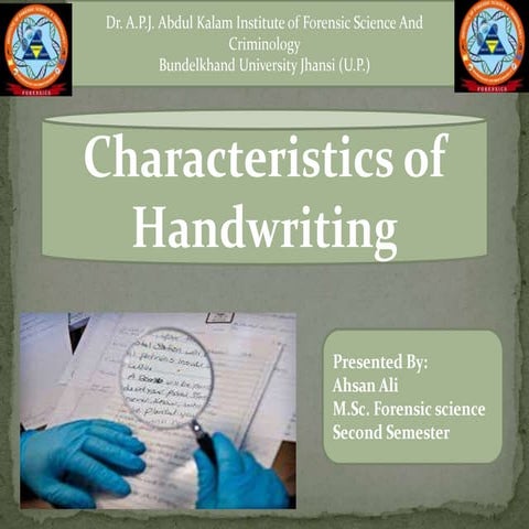 Class Characteristics of Handwriting.pptx