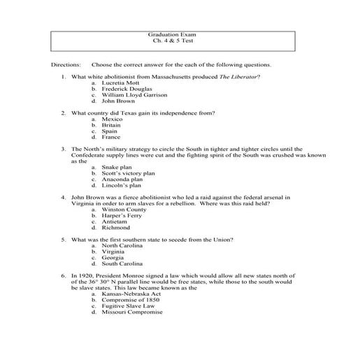 Key 1st quiz 4th semester | DOC