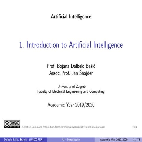 Ai 1-introduction | PPT