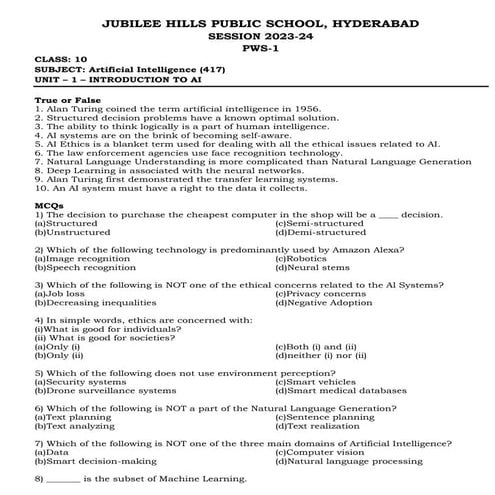 Responsible & Safe AI quiz of week1Week 1.pdf