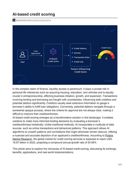 15 Key Parameters for Your B2B Credit Scoring Model | PDF