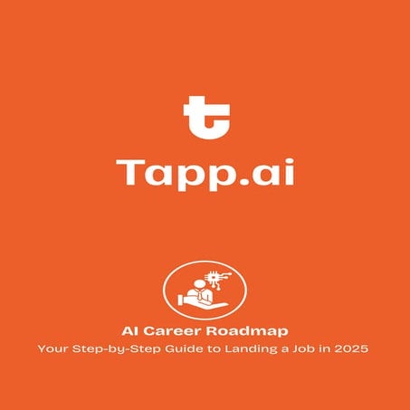 AI Career Roadmap: Your Step-by-Step Guide to Landing a Job in 2025 | PDF