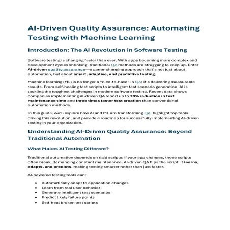 AI-Driven Quality Assurance Automating Testing with Machine Learning.pdf