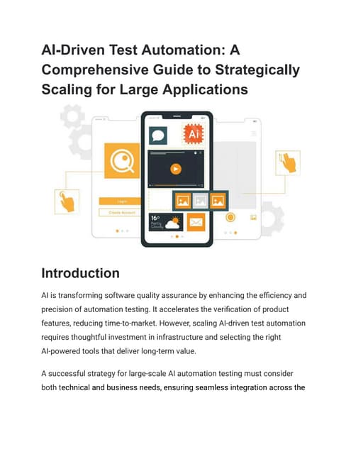 AI-Driven Test Automation_ A Comprehensive Guide to Strategically ... AI-Driven Test Automation_ A Comprehensive Guide to Strategically ...