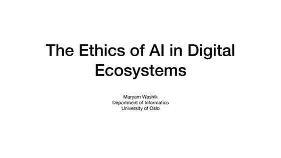ARTIFICIAL INTELLIGENCE CLASS 10 AI ETHICS | PDF